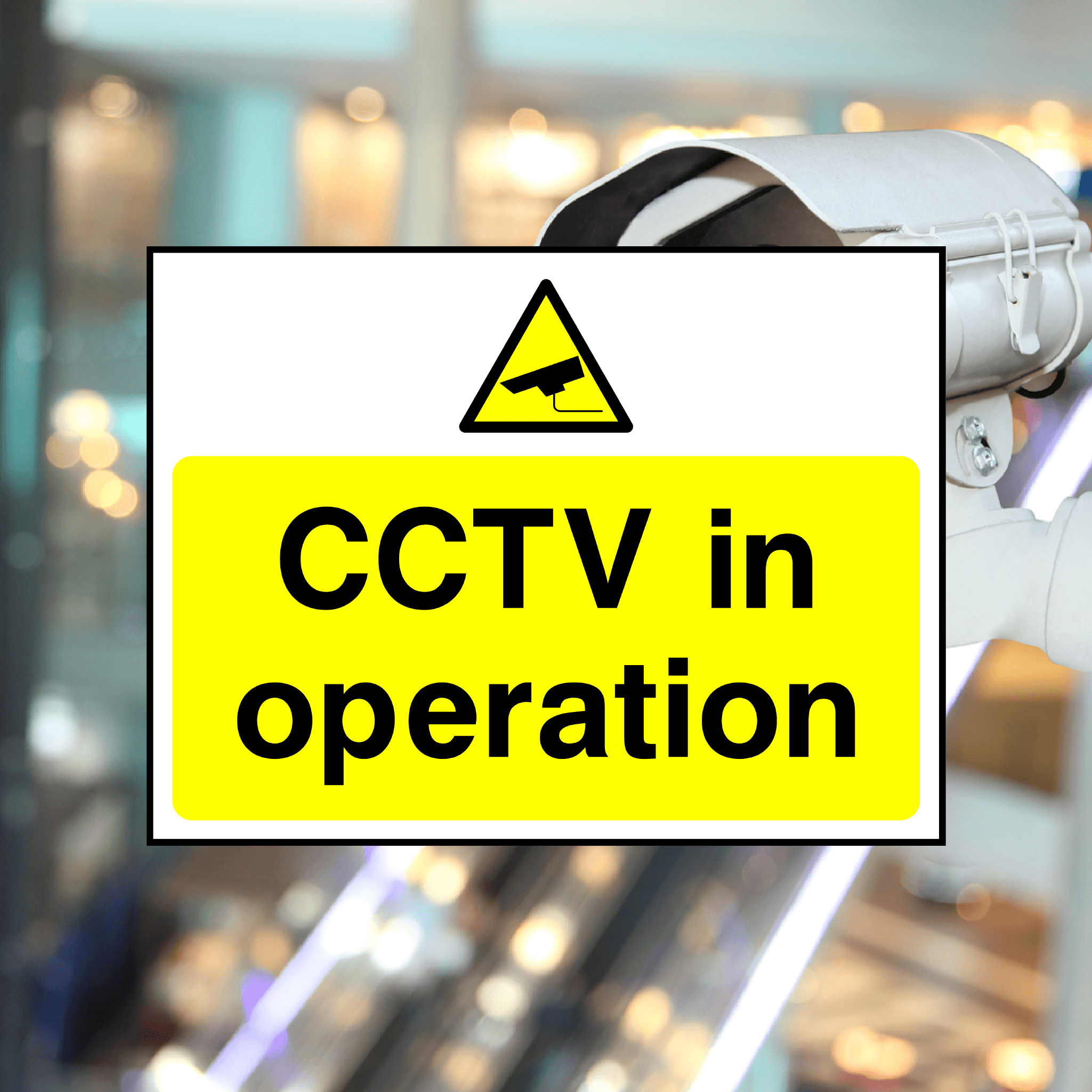 CCTV Signs | CCTV Warning Signs - The Safety Sign