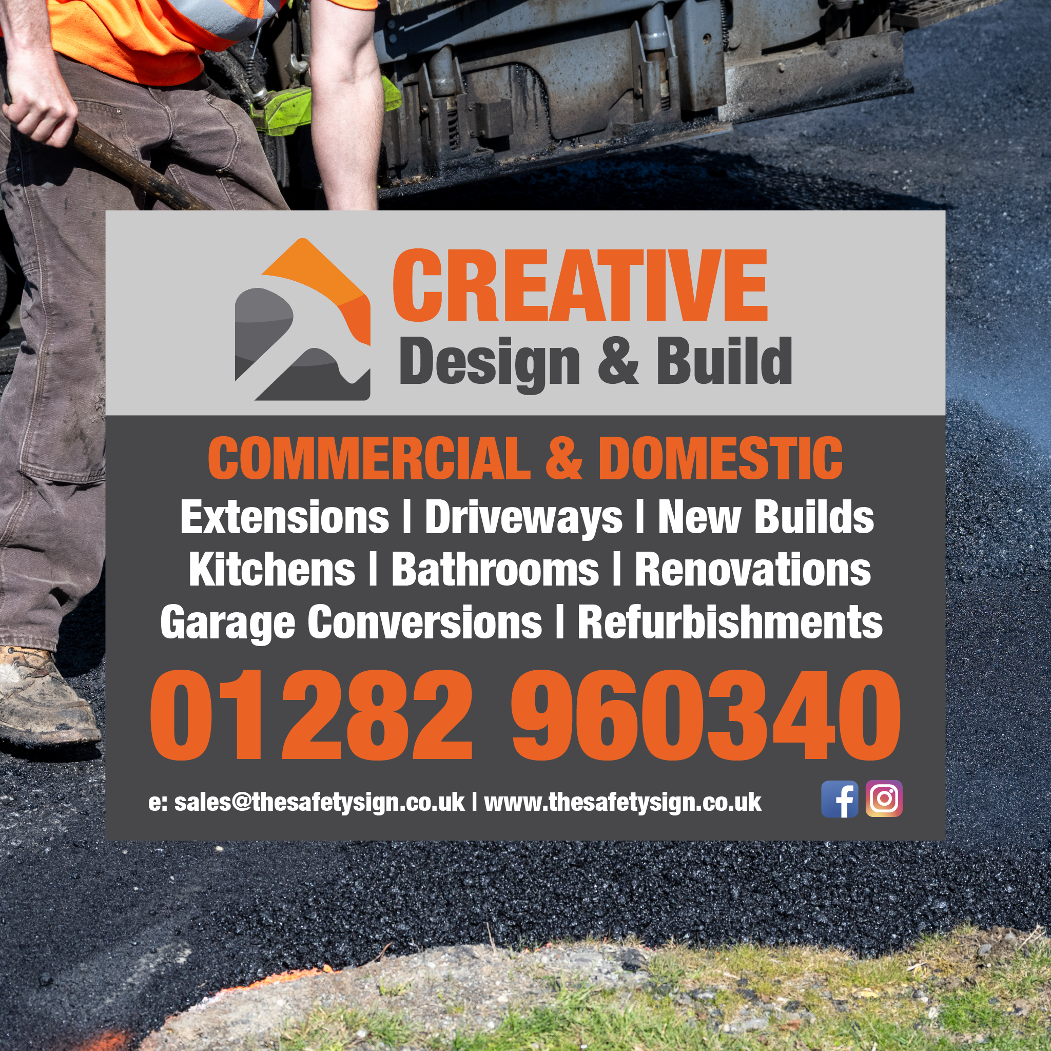 Tradesmen Signs - Site Boards, Vehicle Magnets, Pavement Signs - The ...
