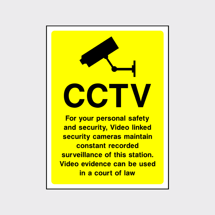 CCTV Signs | CCTV Warning Signs - The Safety Sign