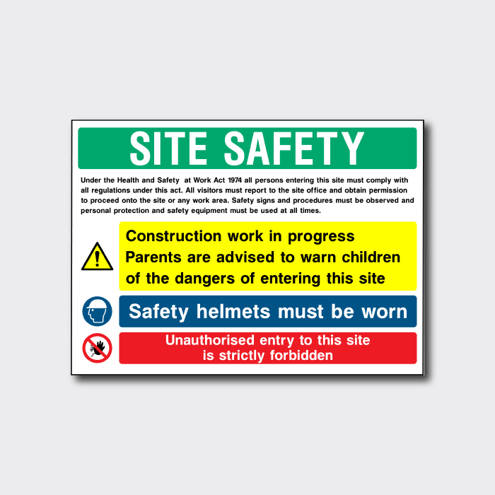 A tidy area is a safer area Signage - Fast UK Delivery