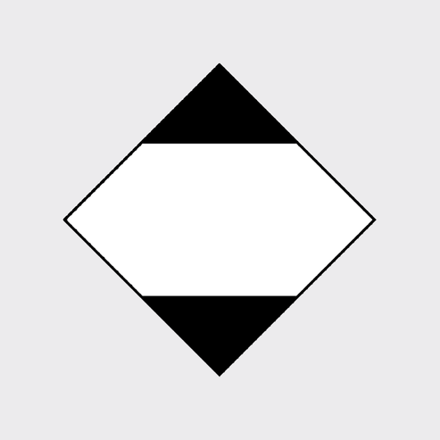 Hazard Warning Diamond Sign - The Safety Sign
