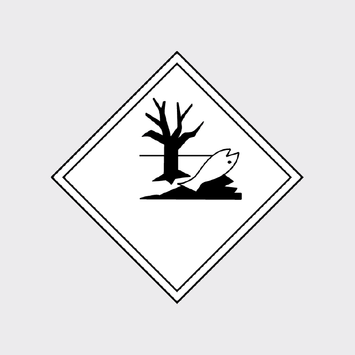 Marine Pollutant Diamond Sign - The Safety Sign