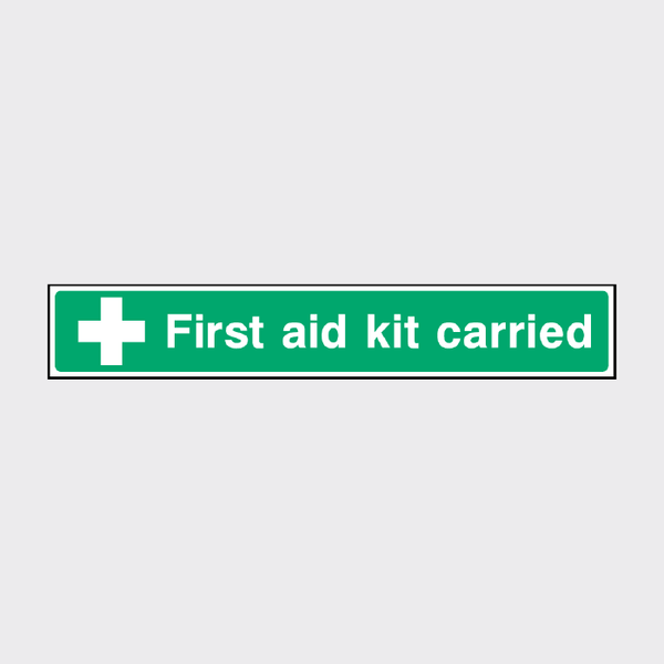 First Aid Kit Carried - FAID0037 – The Safety Sign Shop