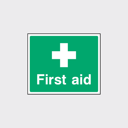 First Aid Point Sign | Emergency Medical Notice