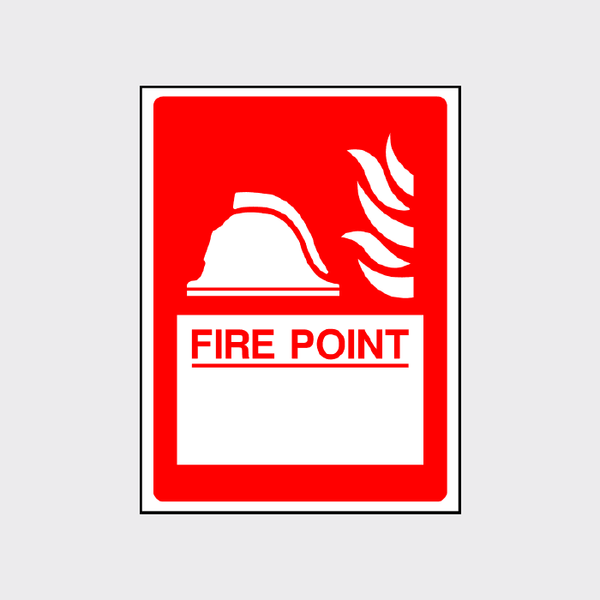 Fire Point Sign | Fire Safety Notice