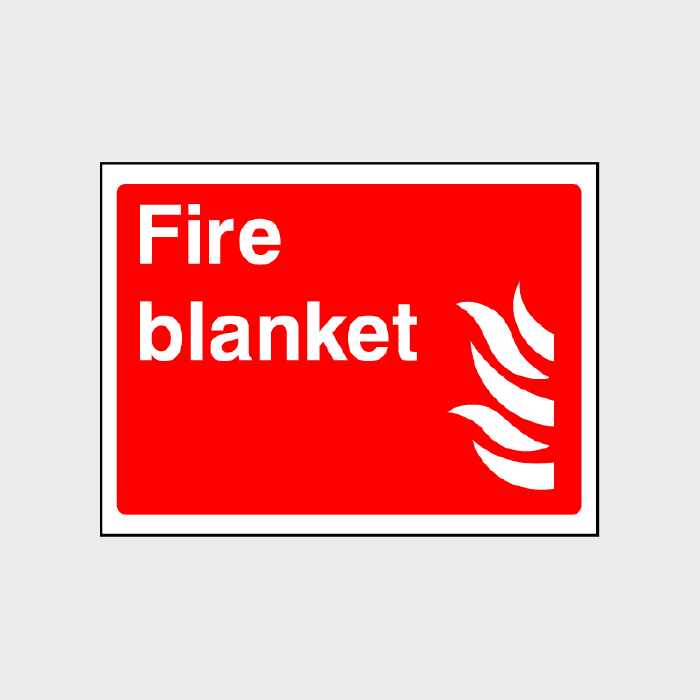 Fire Blanket Sign | Fire Safety Notice