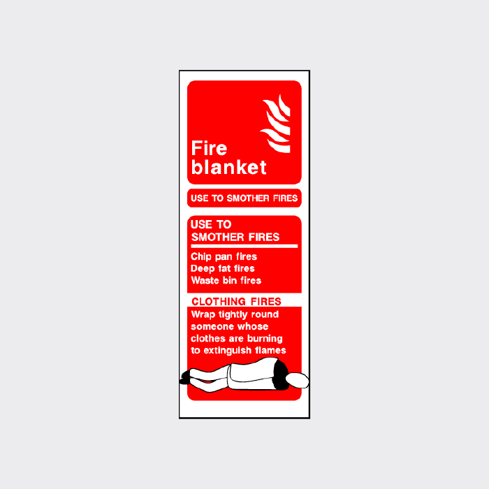 Fire Blanket Sign - FEQ0082 – The Safety Sign Shop