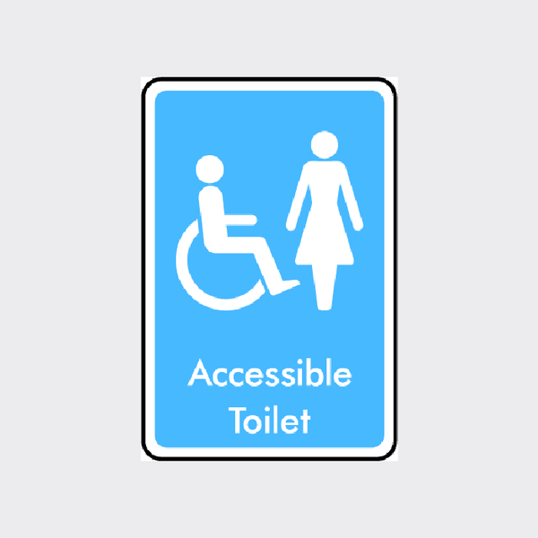 Accessible Toilet Sign - INFO0004 – The Safety Sign Shop