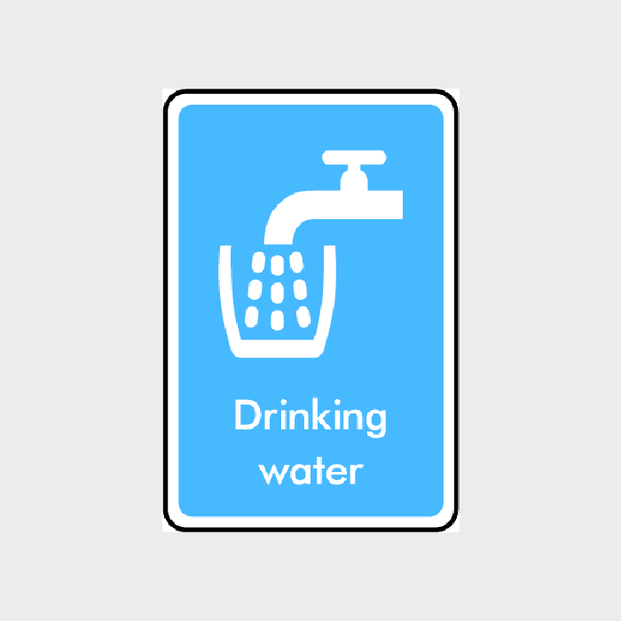 Drinking Water Sign - INFO0013 - The Safety Sign