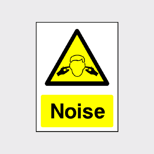 Caution Loud Noise Sign - The Safety Sign Shop