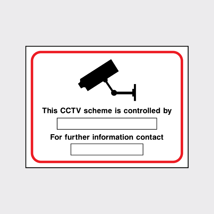 CCTV Signs | CCTV Warning Signs - The Safety Sign