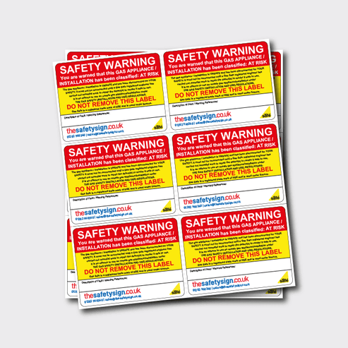 Durable Warning Do Not Use GAS Safety Stickers | High-Quality Gas ...